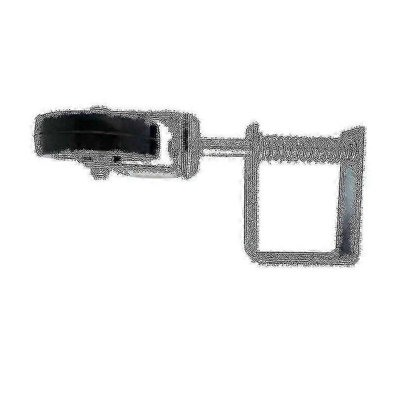 4 Inch Heavy Duty Rubber Mute Spring Loaded Gate Door Wheel Caster ...