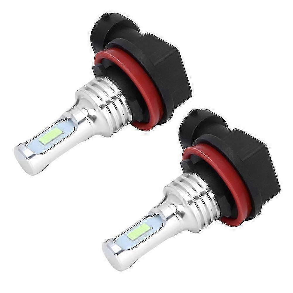 2Pcs H8/H11 80W 8000K LED Fog Light Bulb Lamp Ice Blue12-24V Universal ...