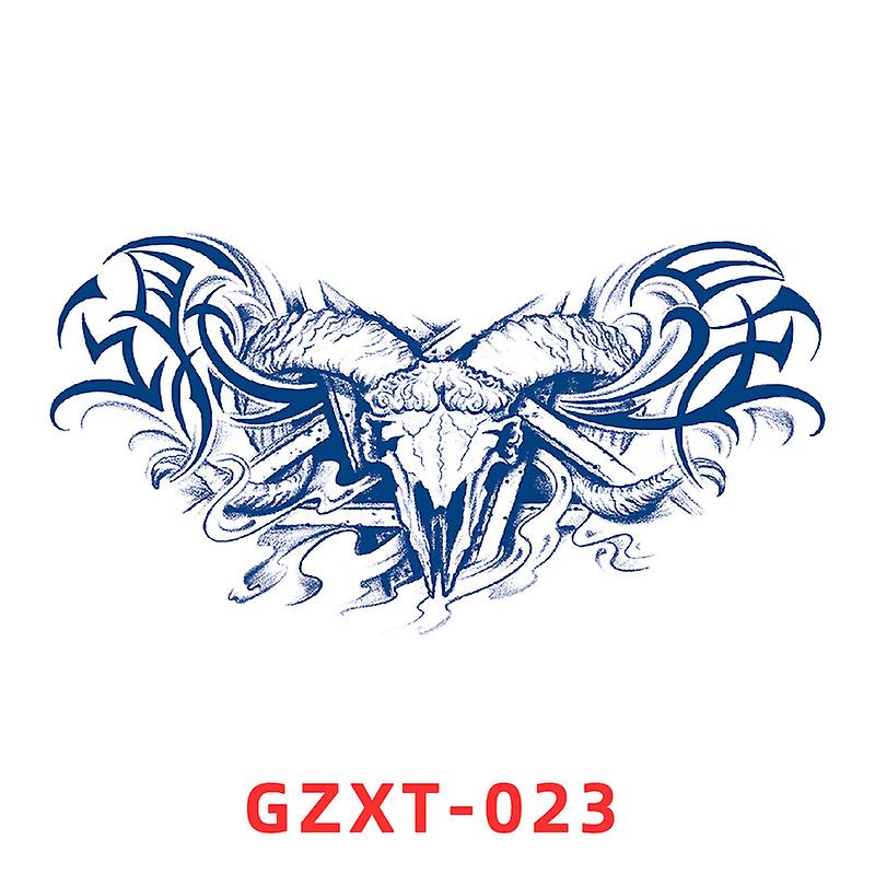 Juice Chest Sticker Tattoo Sticker Herbal Semi Permanent Flower Chest ...