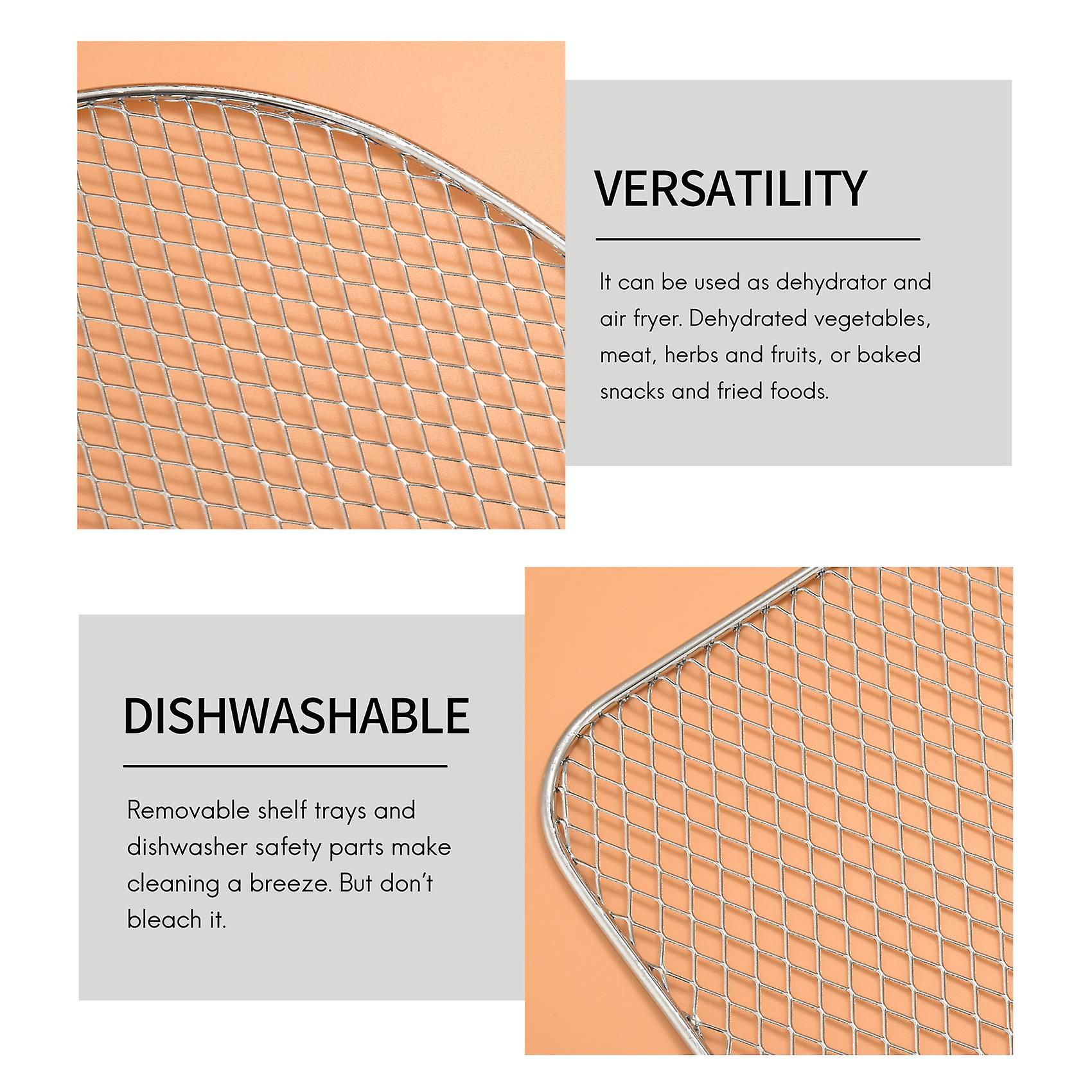 Dehydrator Rack For Oven,6 Quart Accessories,dehydrated Fruit And Meat ...