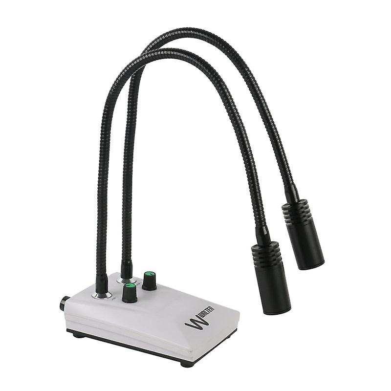 Industry Illuminator Led Double Gooseneck Lamp 6w 7500k For Video ...