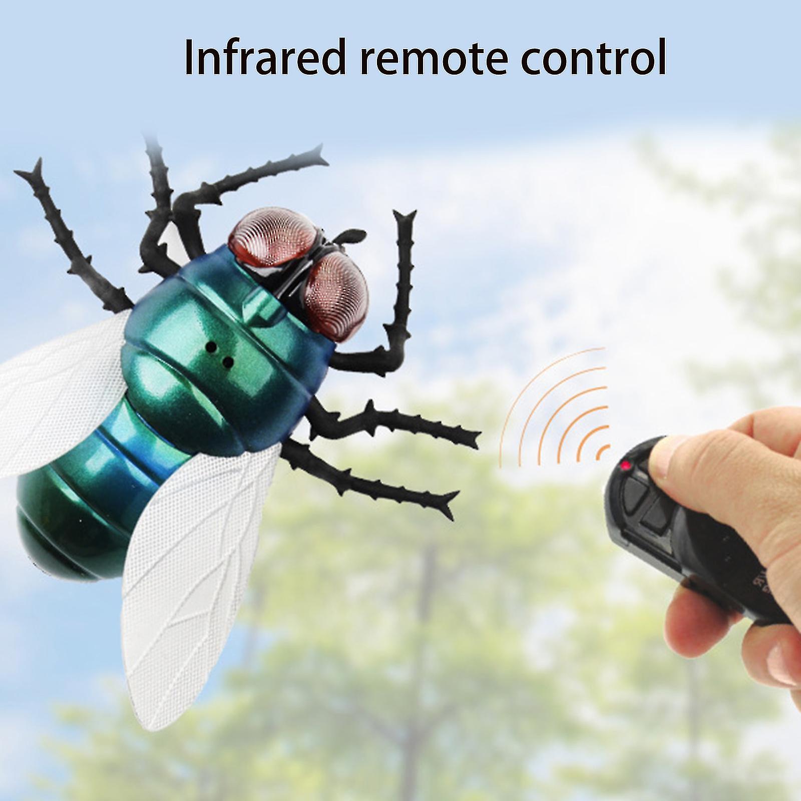 Remote Control Fake Insect Infrared Rc Realistic Flies Insects Joke ...