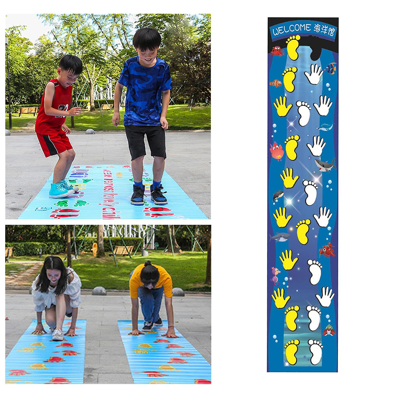Kids Jumping Carpet Baby Jump Lattice Kindergarten Team Game Pad C ...