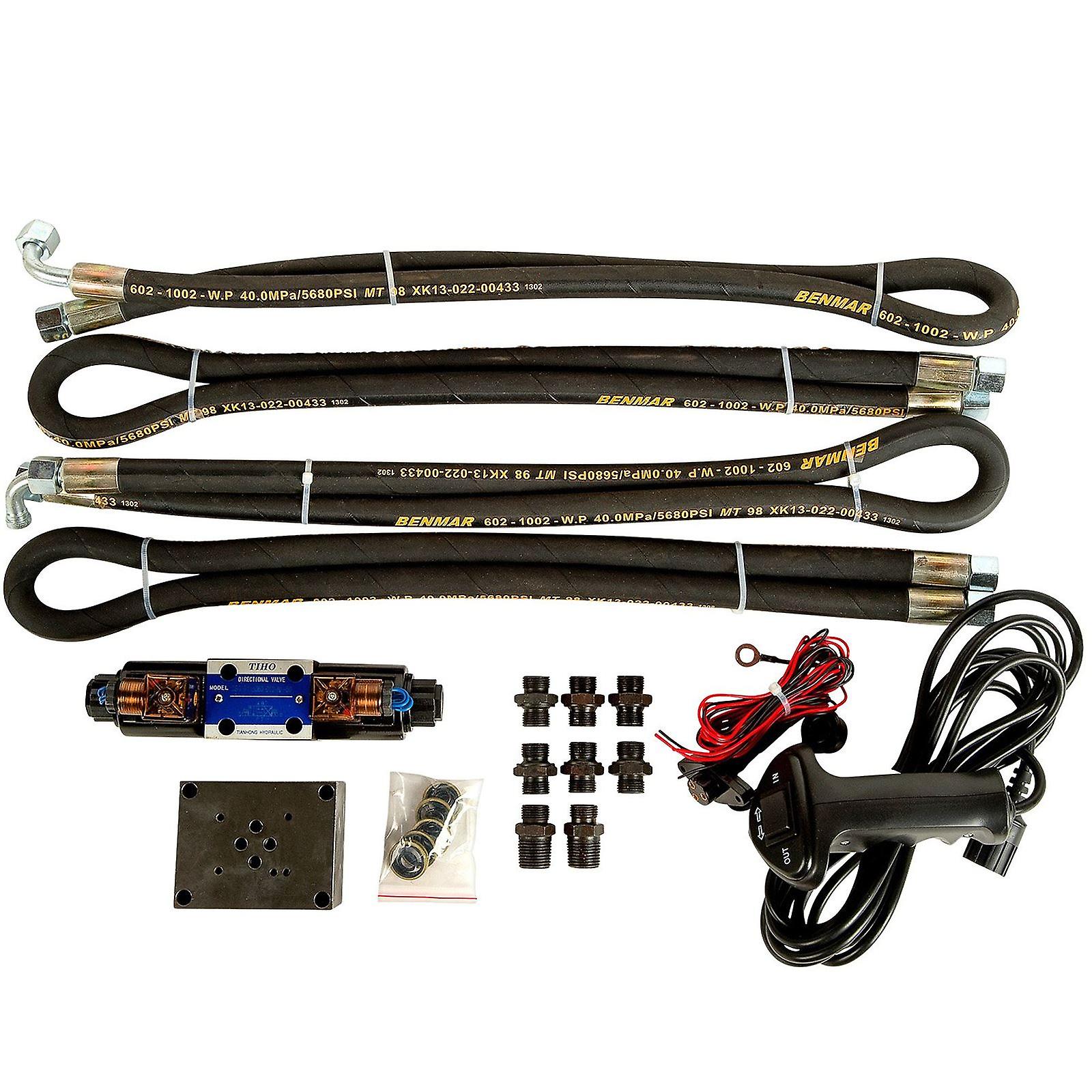 WINCHMAX 10000lb Hydraulic Winch. 25m x 10mm Dyneema Rope. Competition ...