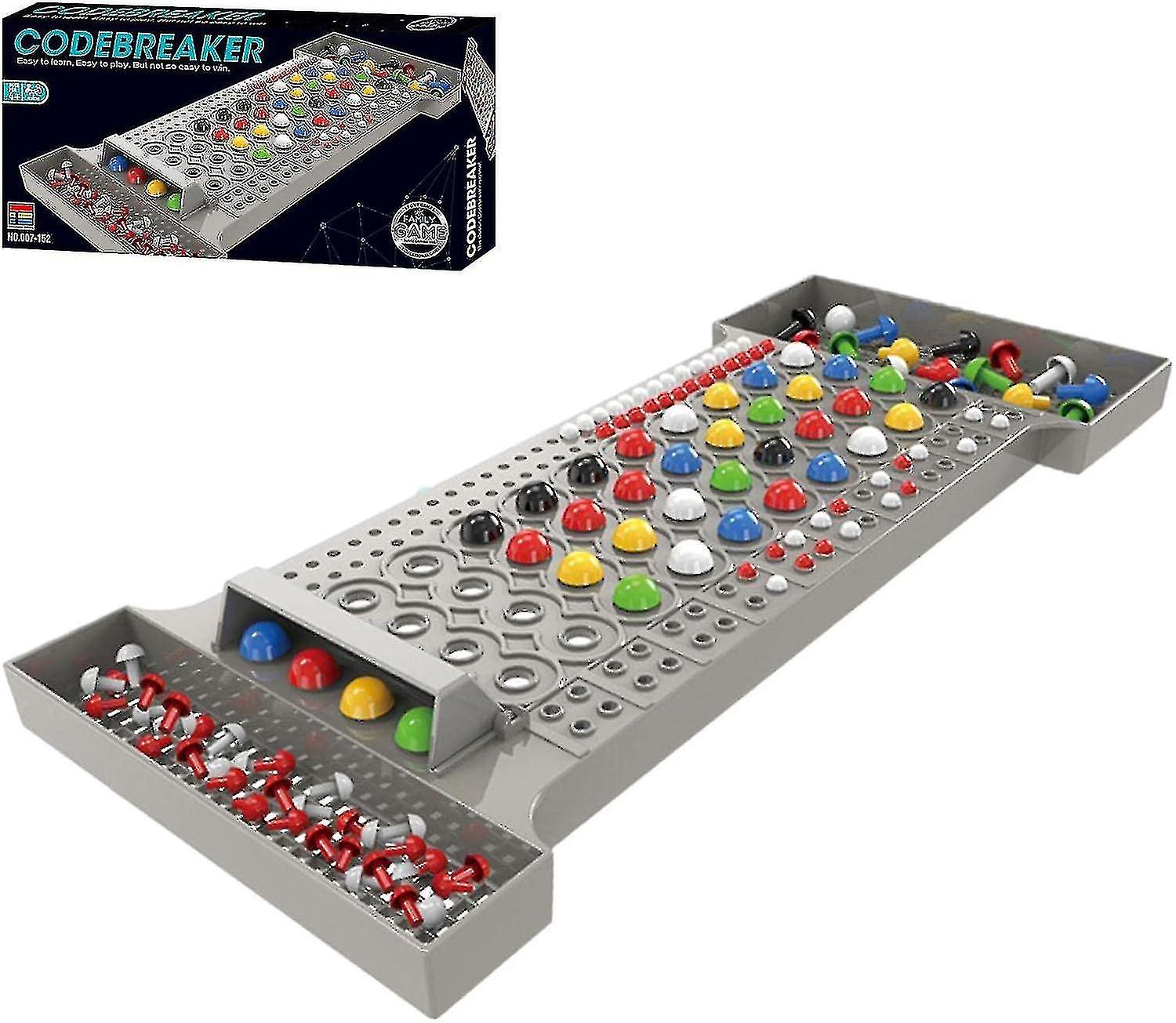 Master Mind Board Game,code Breaker Game, Game For 2 Player,break The Hidden Code,fun Strategy ...