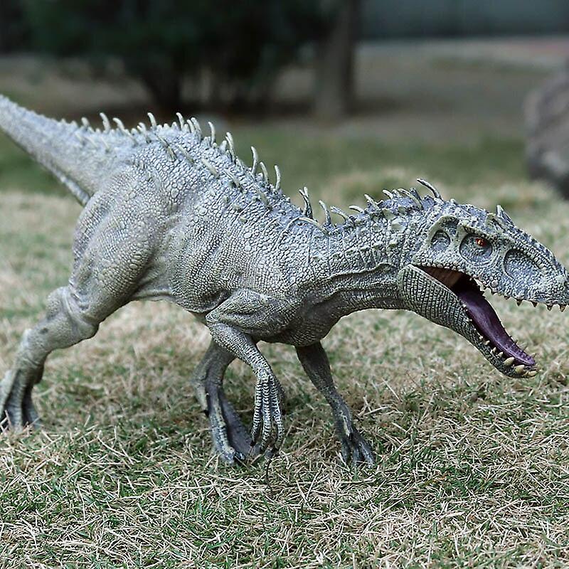 Oenux New Jurassic Dinossauro Indominus V-rex Action Figures Open Mouth ...