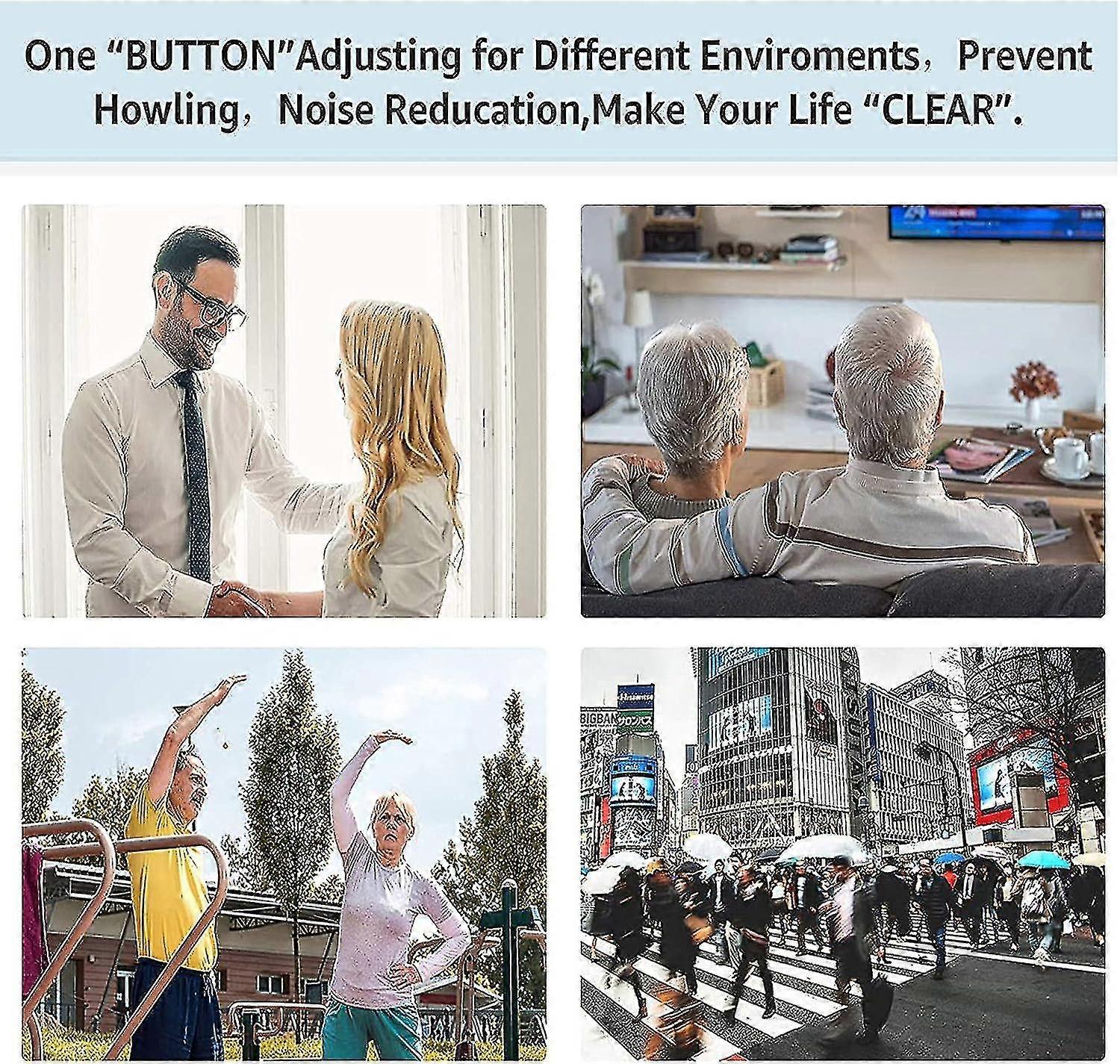 Sound Amplifiers Aids | Hearing Amplifier Rechargeable Digital Personal ...