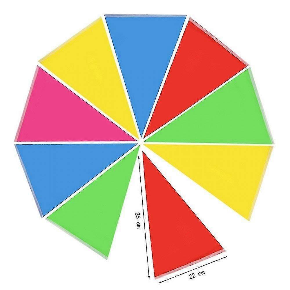 100m Bunting Banner, Multicolor Flag Banners With 200 Pcs Triangle ...