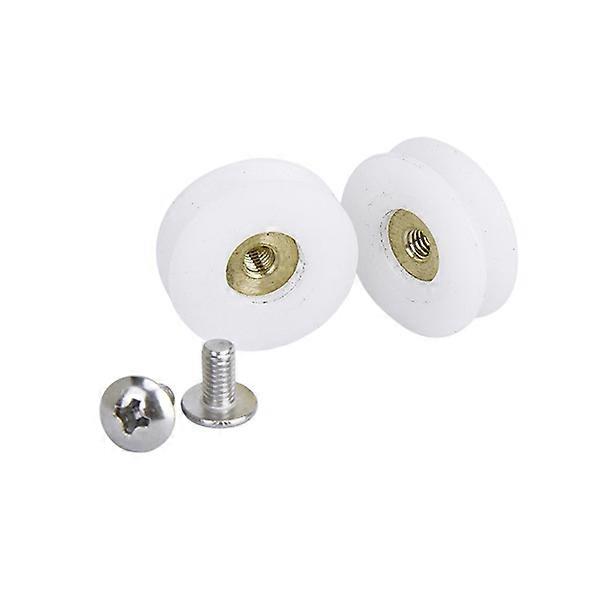 6pcs Replacement Bathroom Shower Door Rollers Runner Wheels 22.5mm ...