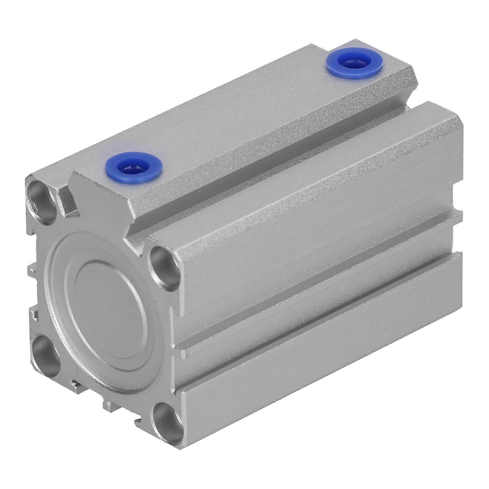 Thin Air Cylinder Aluminum Dual Acting Bearing Guide Pneumatic ...