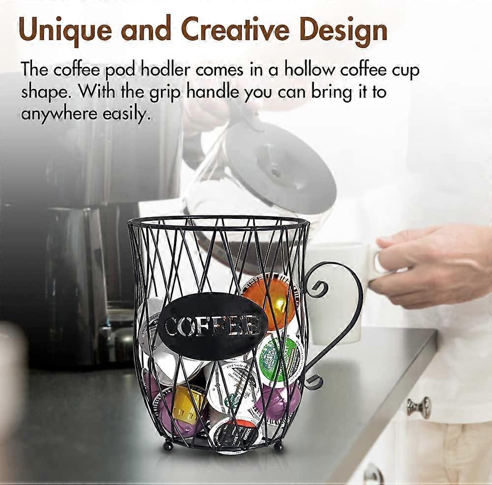 Coffee Pod Holder, K Cup Storage, Coffee Pod Storage and Organizer ...