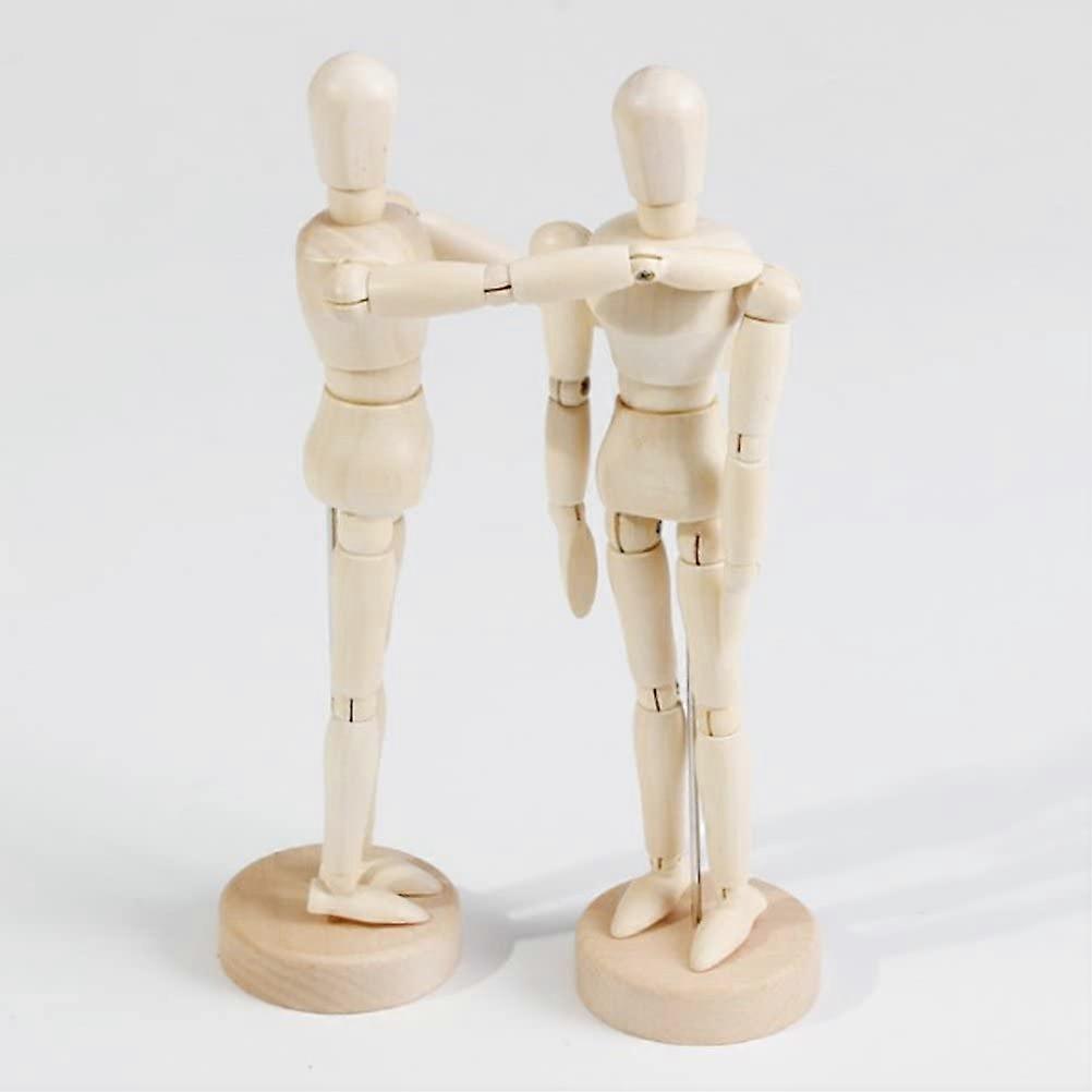 Wooden Figure Model Human Art Mannequin Manikins for Artists sketch ...
