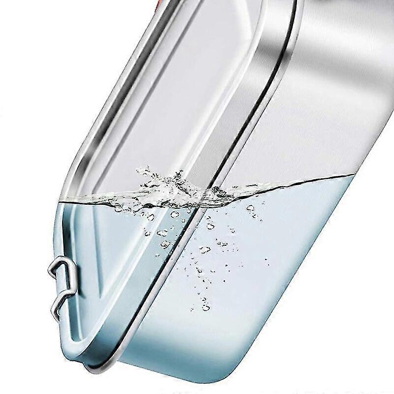 Bento Box Lunch Container Stainless Steel 3-Compartment Bento Lunch Box ...