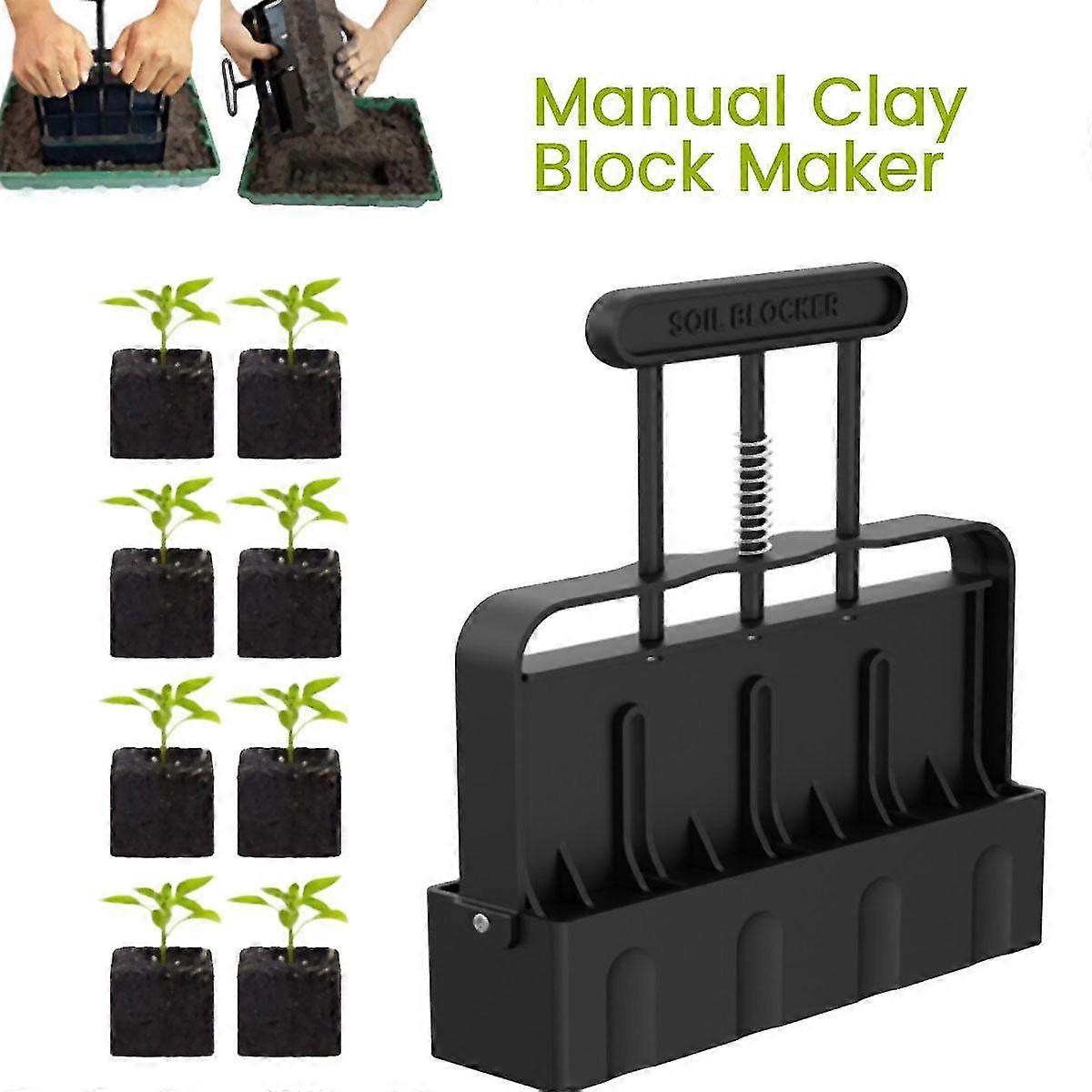 Soil Block Maker Soil Blocker With Grip Handle Soil Blocking Tool For ...
