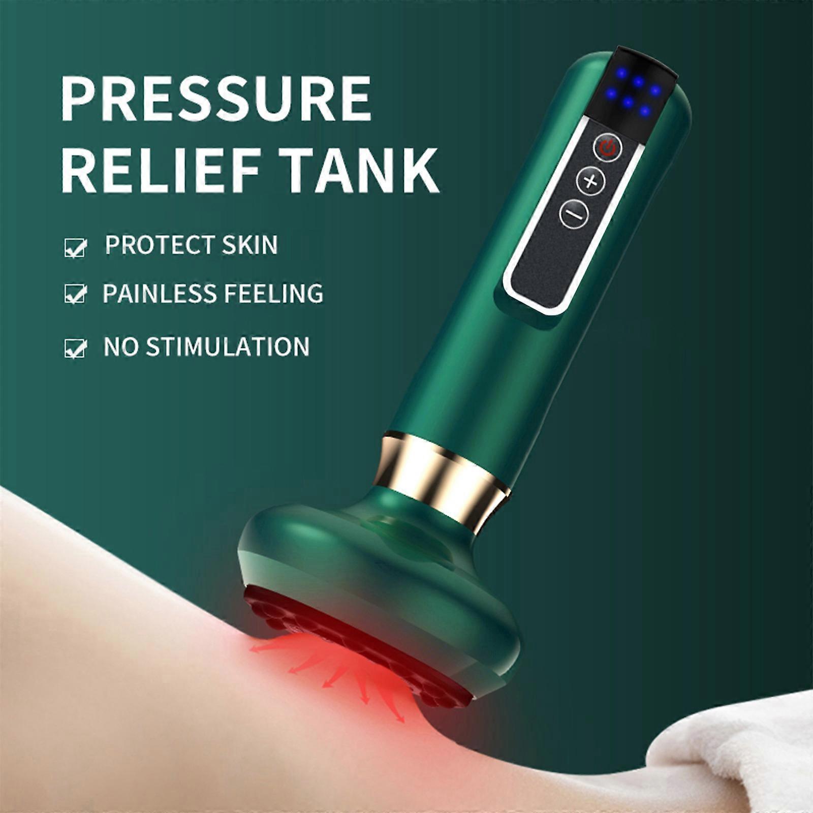 Cupping Set Gua Sha Massage 3 In 1 Smart Cupping Therap-y Set 6 Gear ...