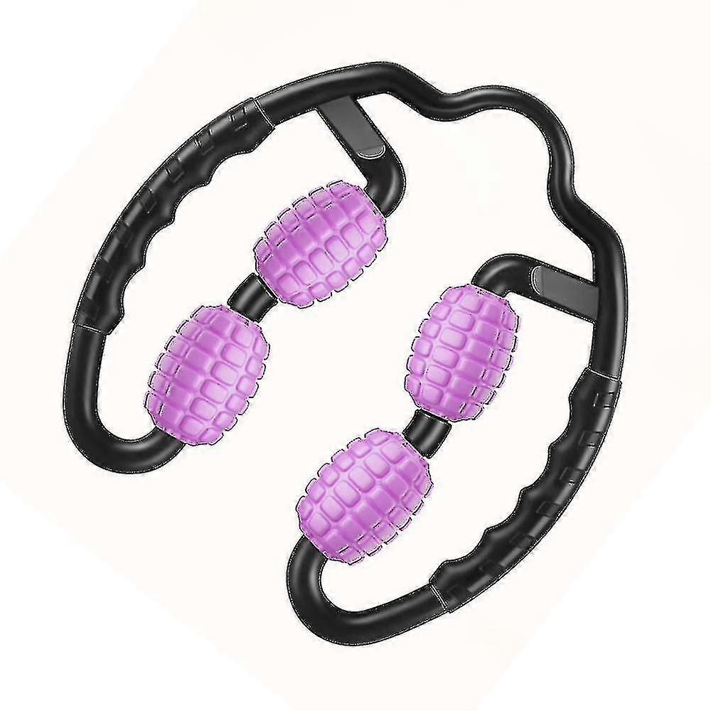 Muscle Massage Roller, Fascia & Massage Device With Handle For Self ...