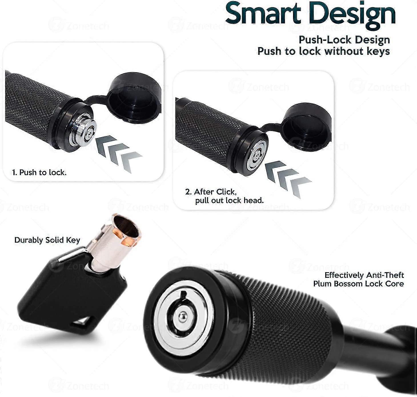 Trailer Hitch Receiver Lock - Premium Quality Anti-theft 5/8" Pin For ...