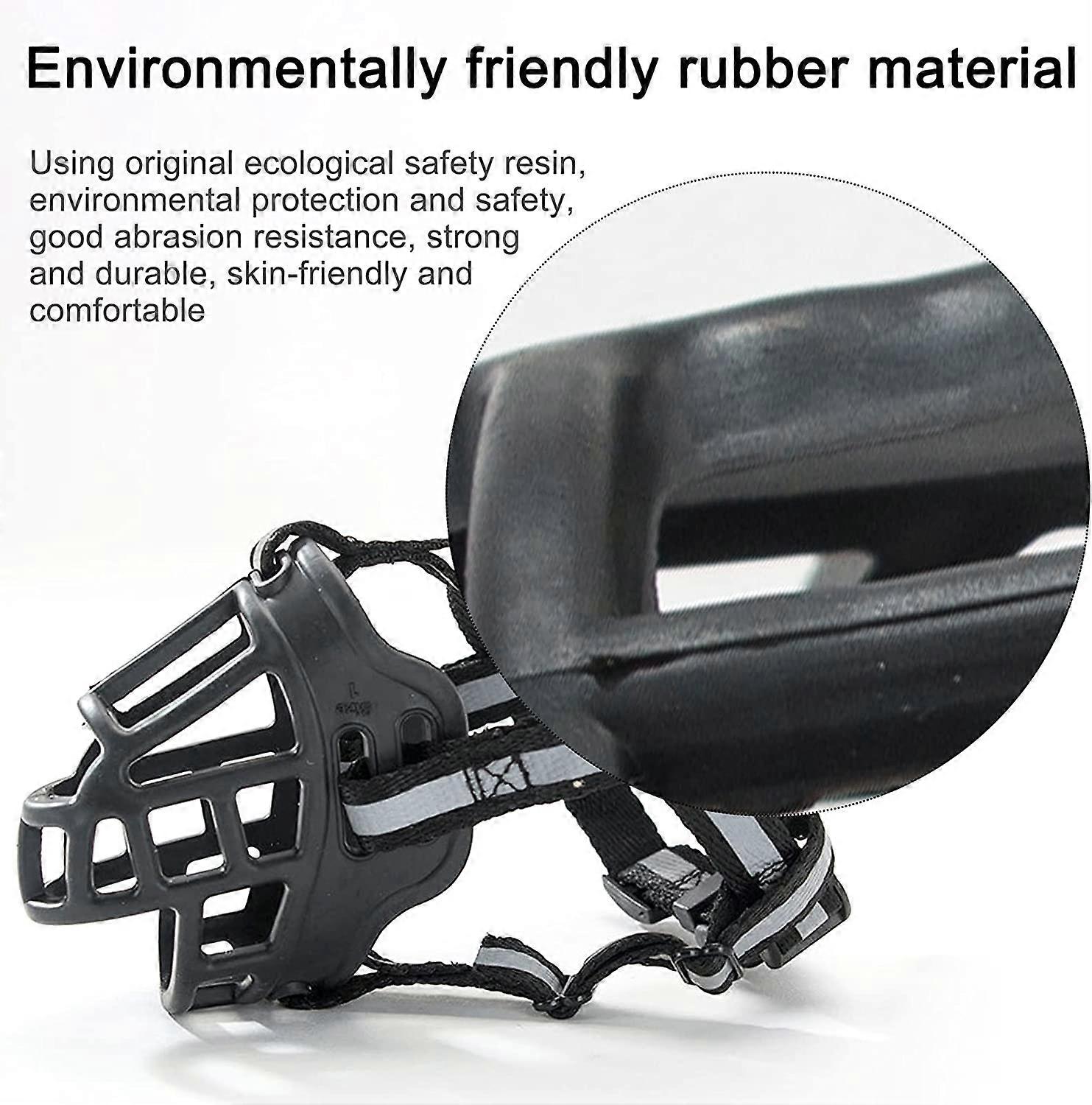 Dog Muzzle,Resin Rubber Basket Muzzle for Dogs | Fruugo UK