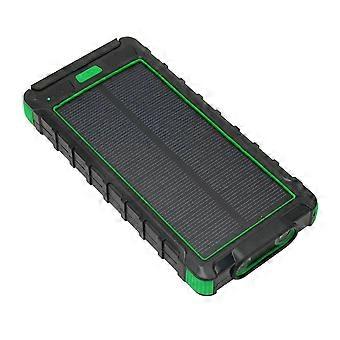 bærbar solcelle telefon oplader 20000mah sol powerbank med kompas og ...