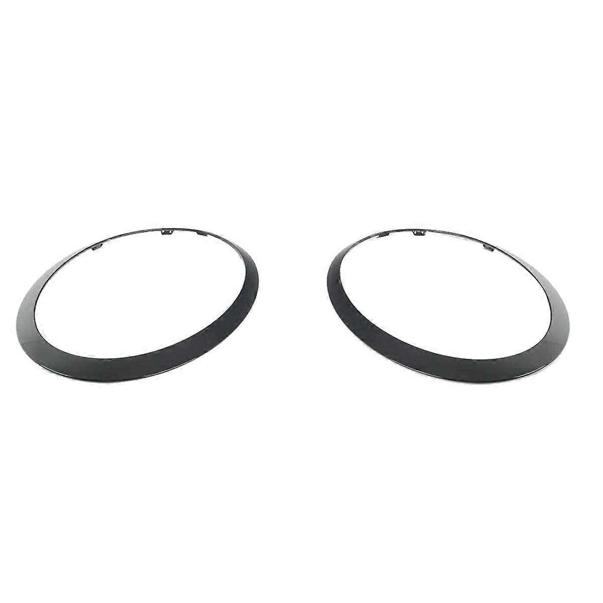 1Pair Front Headlight Trim Ring 51137449209 51137449210 for F55 F56 F57 ...