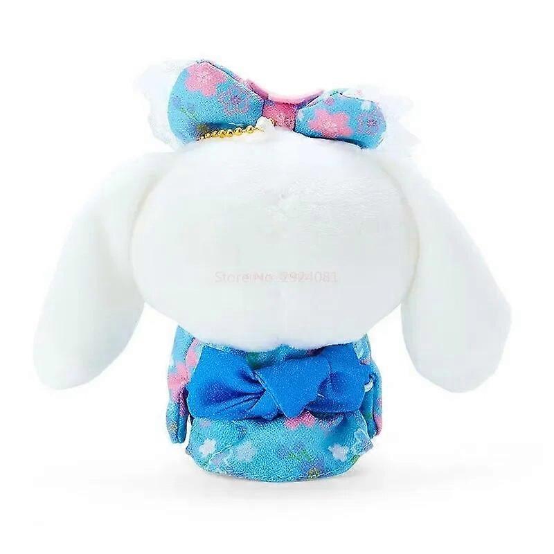 Hot 14cm Sanrio Cute Sakura Kimono Series Kuromi My Melody Cinnamoroll Stuffed Plush Toy Cartoon ...