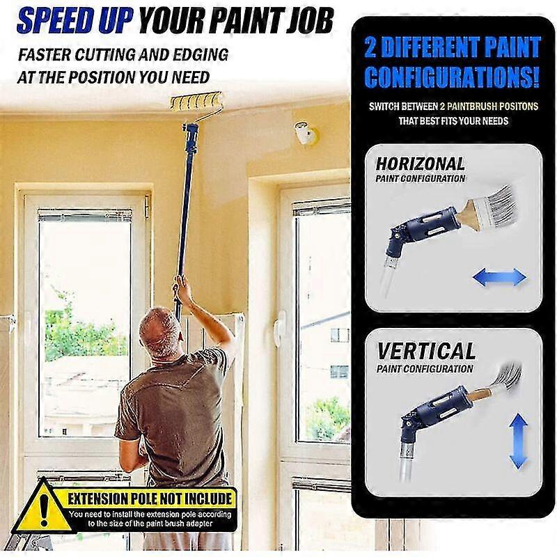 Multi-angle Brush Extension And Paint Roller, Extension Rod, Brush ...