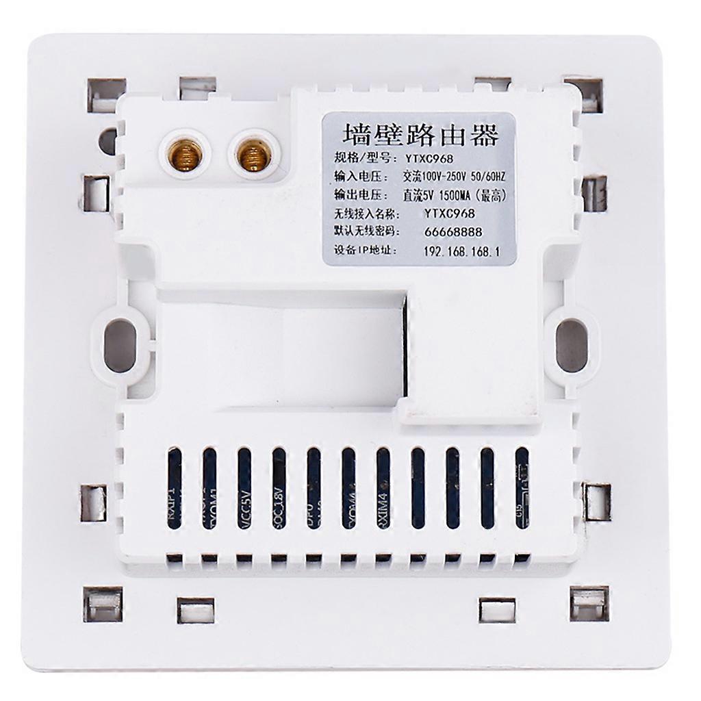 300Mbps 220V Smart Wireless WIFI Repeater Extender Wall Embedded Router ...