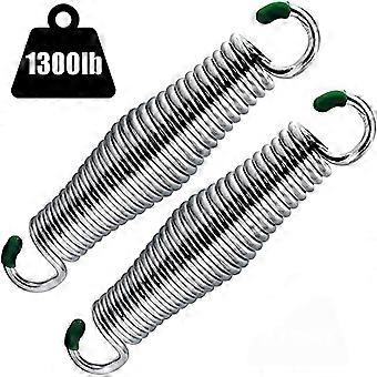 2PCS Hammock Chair Spring, Premium Porch Swing Springs Hold up to ...