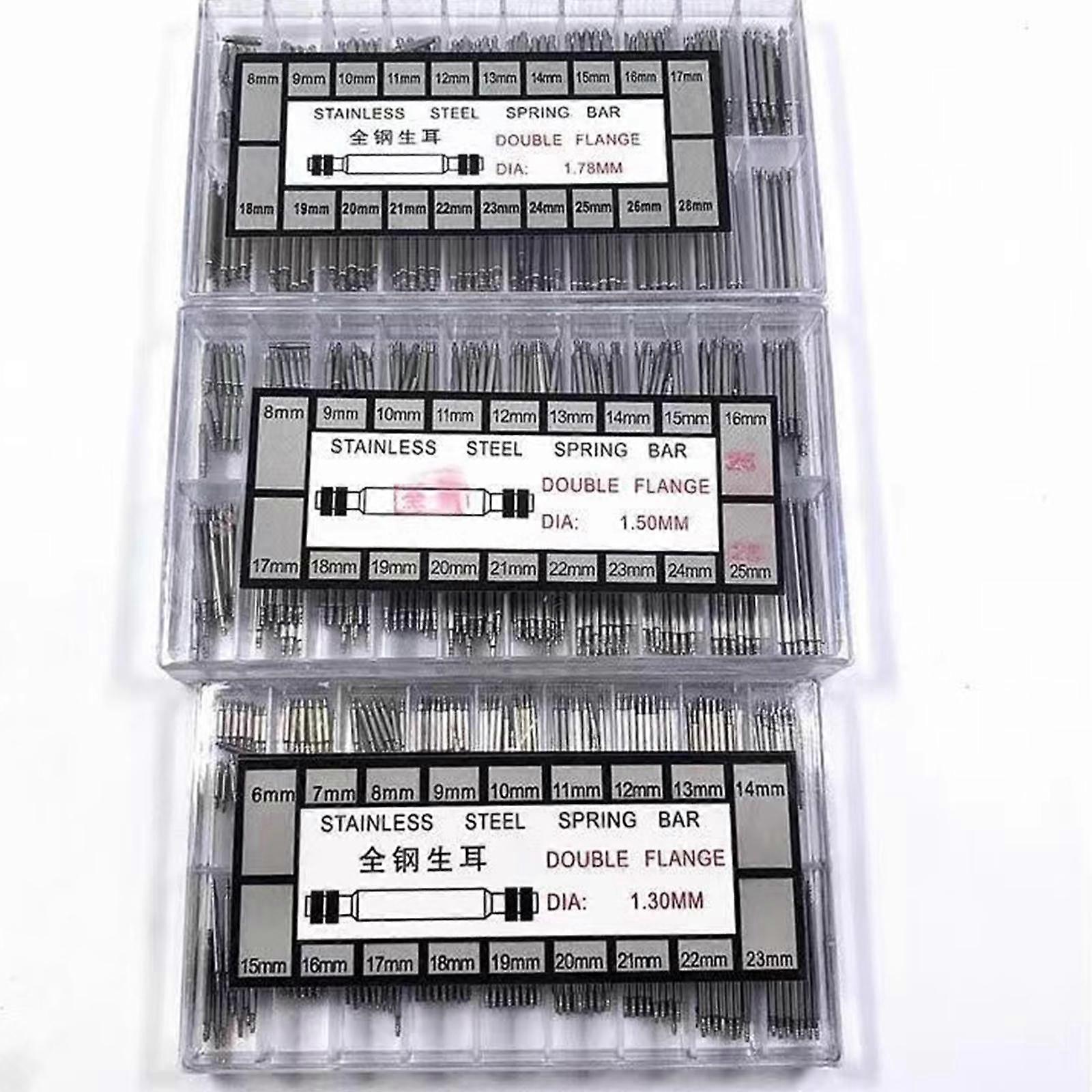1 Box of Watch Spring Bar Stainless Steel Watch Strap Link Pins ...