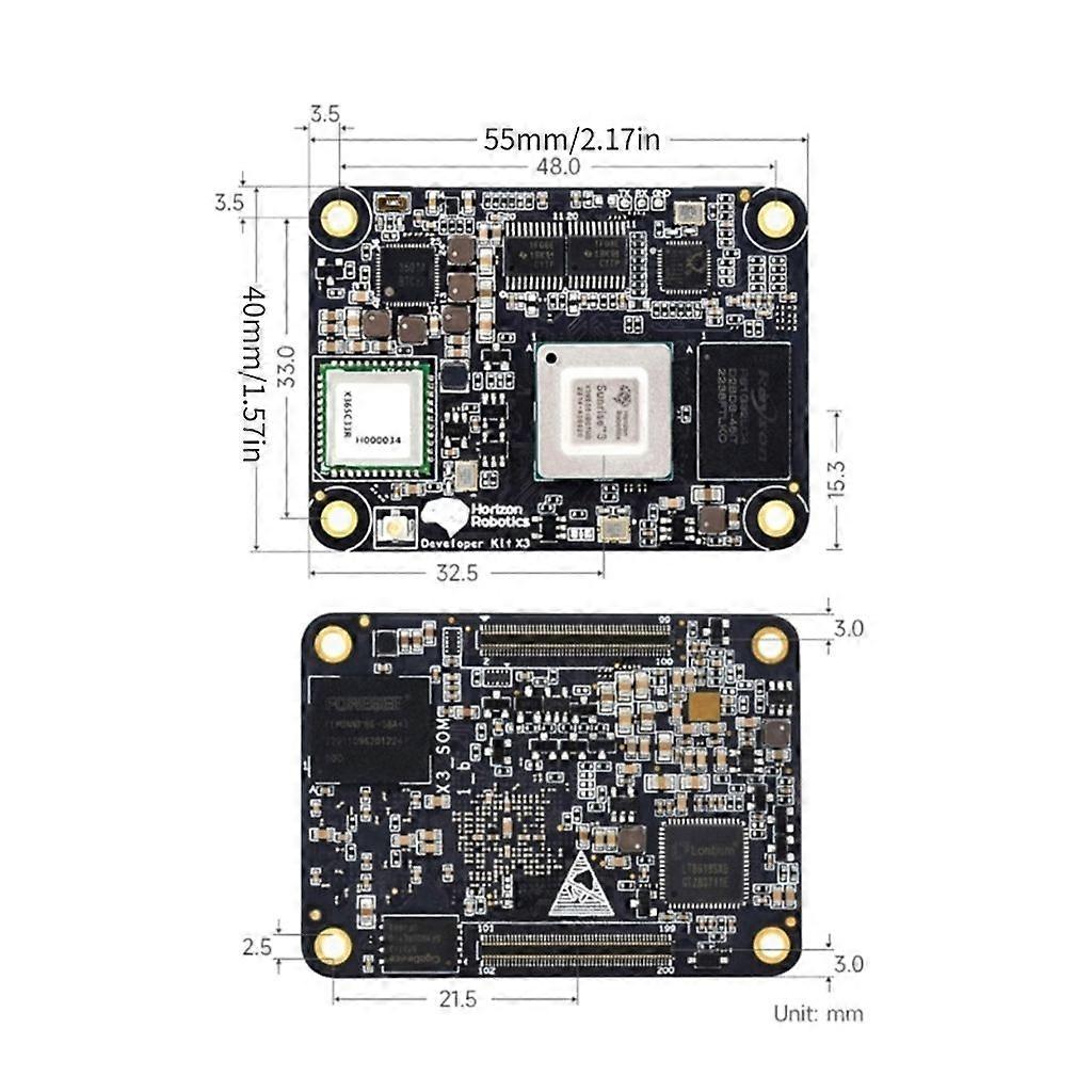 Horizon Robotic RDK X3 Module Mainboard Kit 4G Memory 32G Flash up to ...