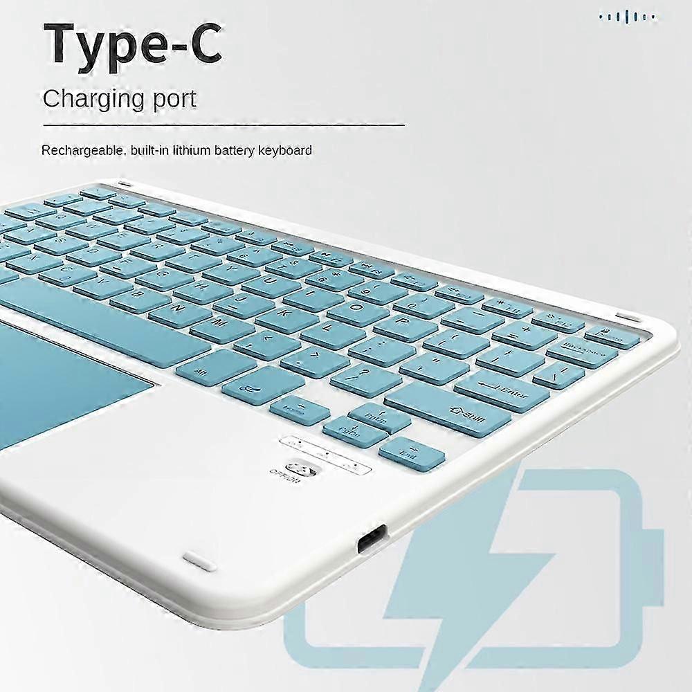 172 Wireless Keyboard With Touchpad Portable Bluetooth Keyboard For Ios / Mac Android Windows ...