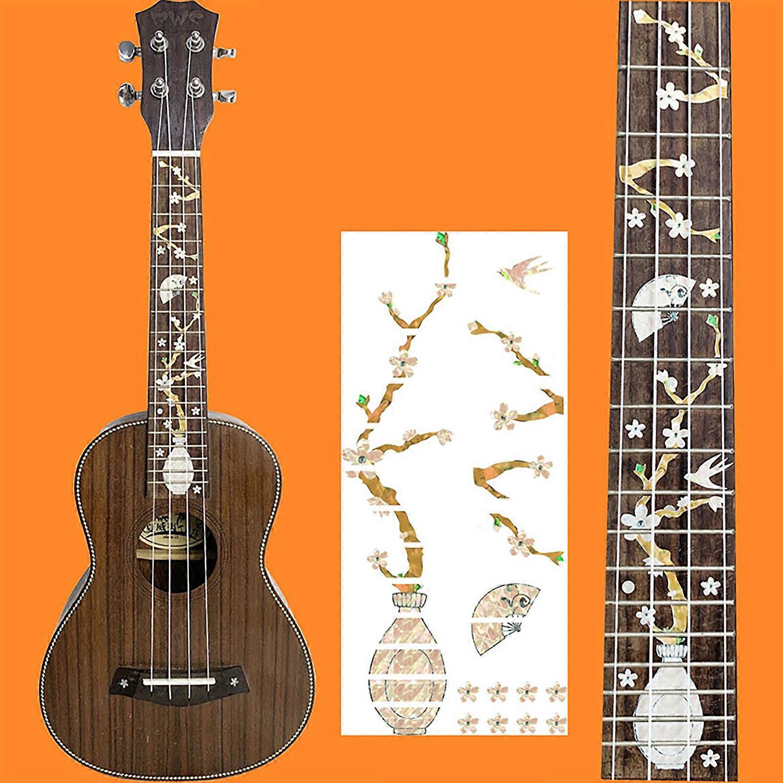 23inch Ukulele Fretboard Sticker Ukulele Fretboard Note Decal Guitar ...
