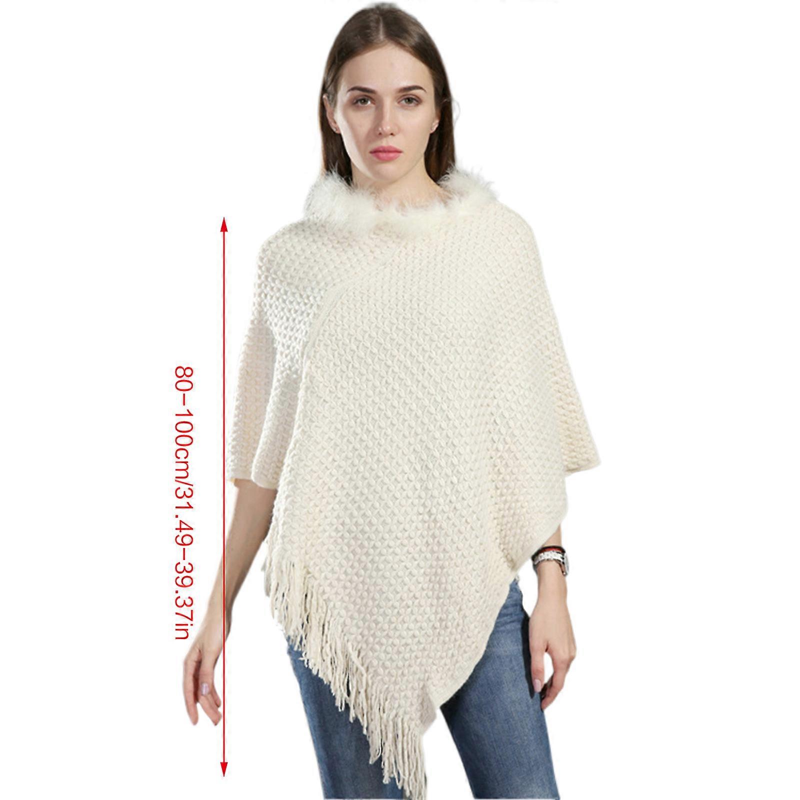 Women Shawl Wrap Poncho Ruana Cape Cloak Shawl Cape Poncho Cape Shawl Wrap Cape Shawl For Women ...