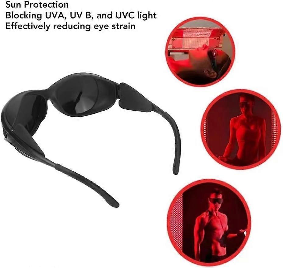 Professional Red Light Therapy Glasses,Infrared Goggles for Eye ...