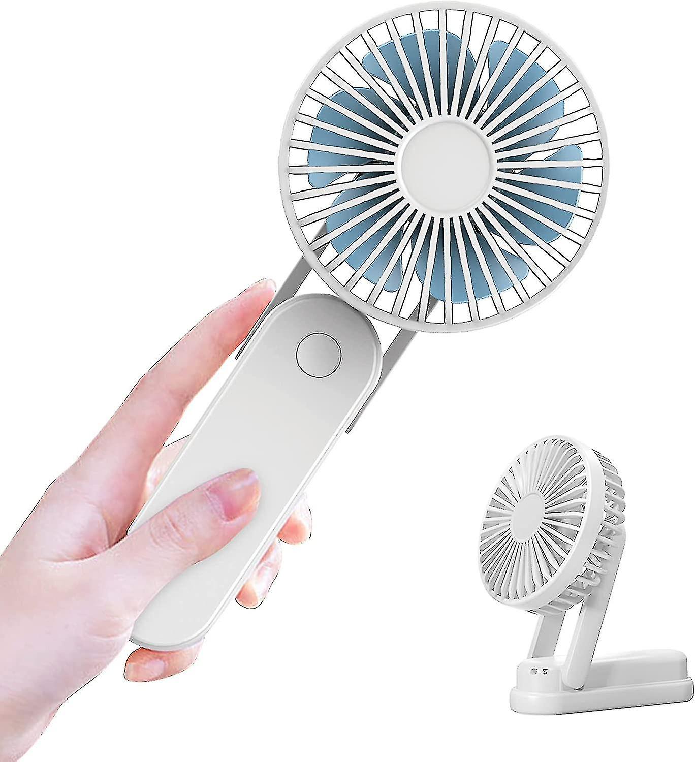 Portable Handheld Fan,personal Fan,battery Operated Hand Fan,3 Speeds ...