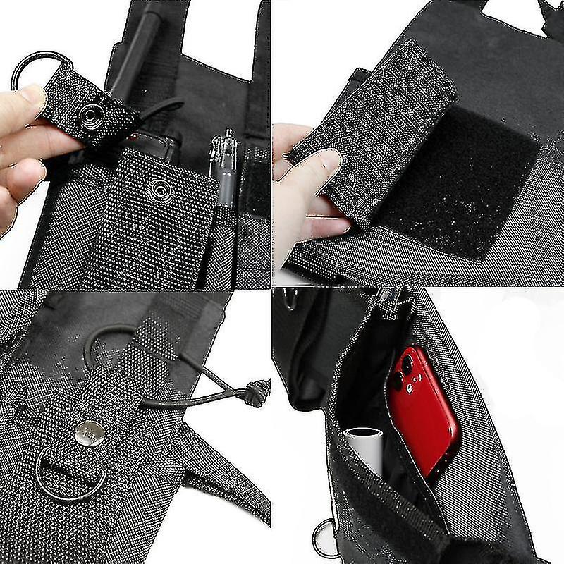 Luiwoon Radio Chest Harness/chest Rig Bag Holster Pack Pouch Holder ...