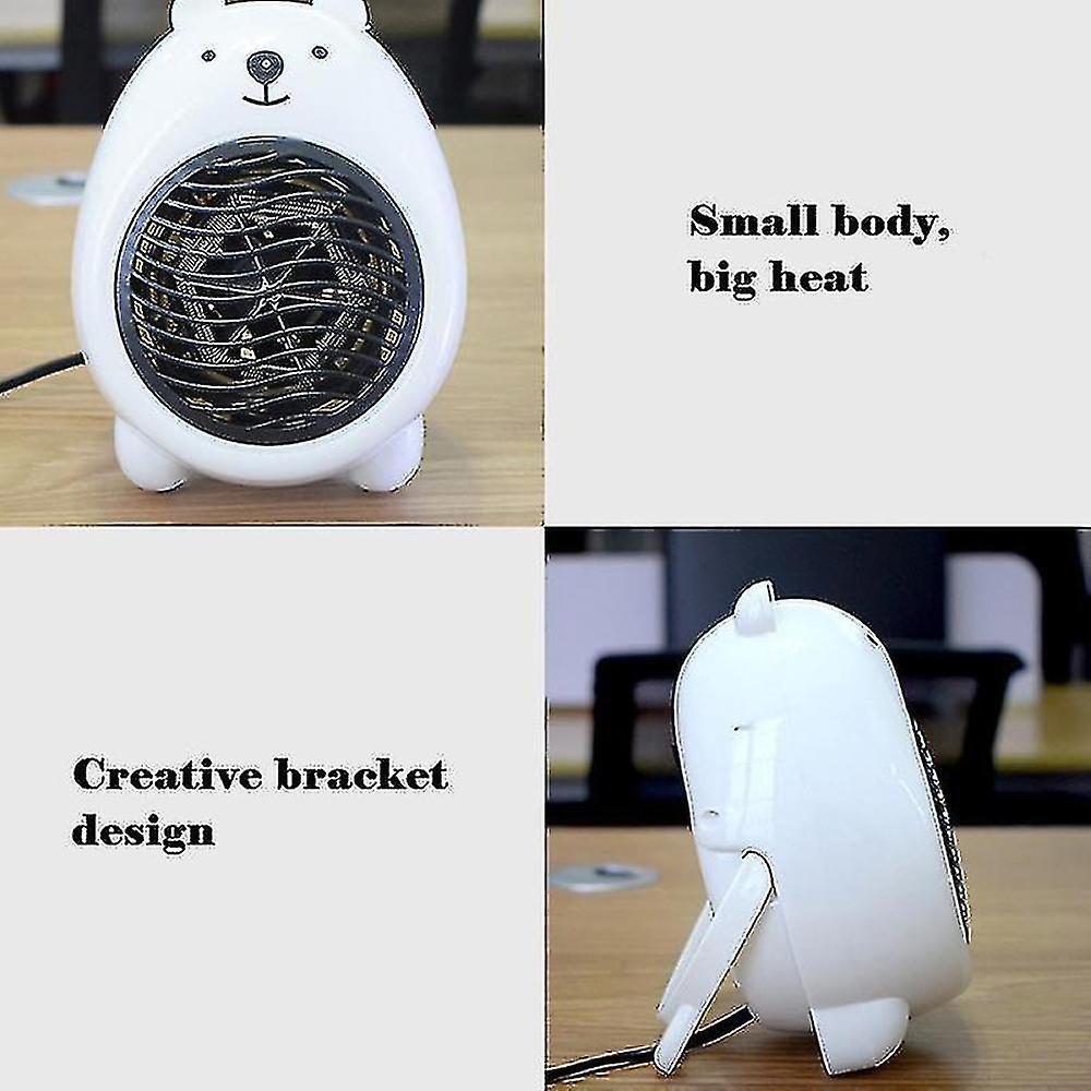 Mini Portable Desktop Heater With Comfortable Grip Overheat Protection ...