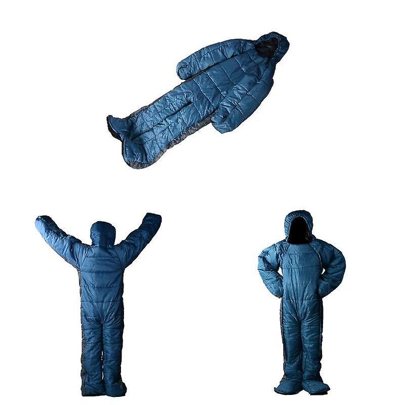 Adult Lite Wearable Sleeping Bag Warming for Walking Hiking Camping Outdoor | Fruugo UK