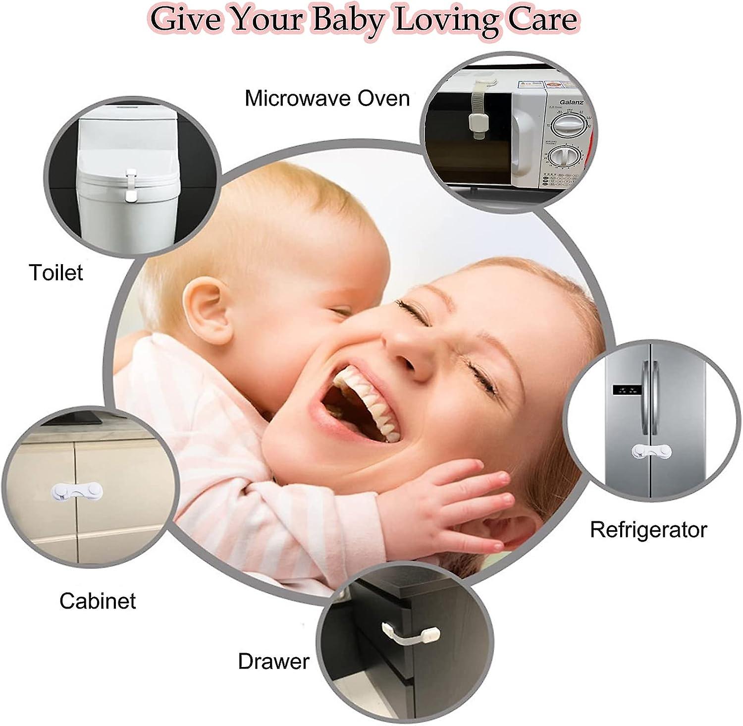 Child Safety Locks, Baby Safety Cabinet Locks, Child Proofing Cabinet ...