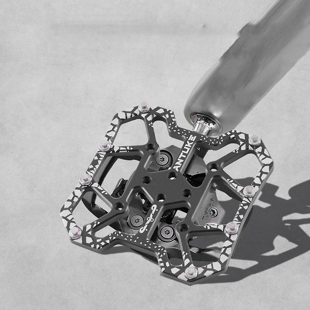 Universal Bicycle Clipless Pedal Platform Adapter Parts For Spd Blue ...