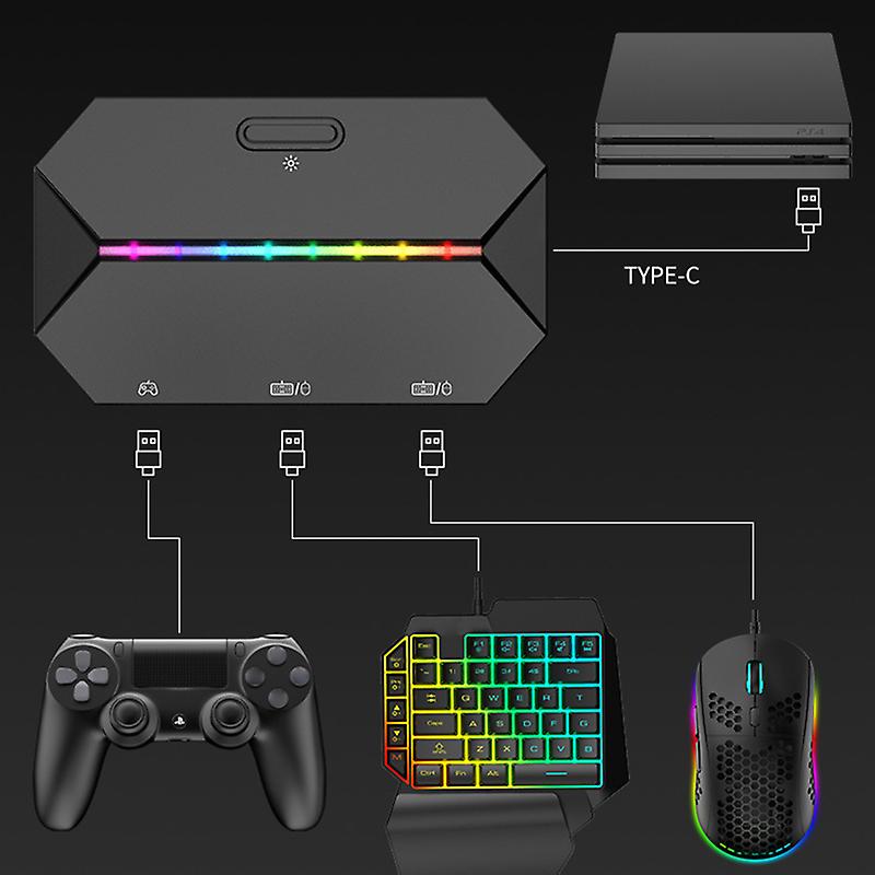 G6L Wired Converter Fast Transmission Quick Response Plug Play Keyboard ...