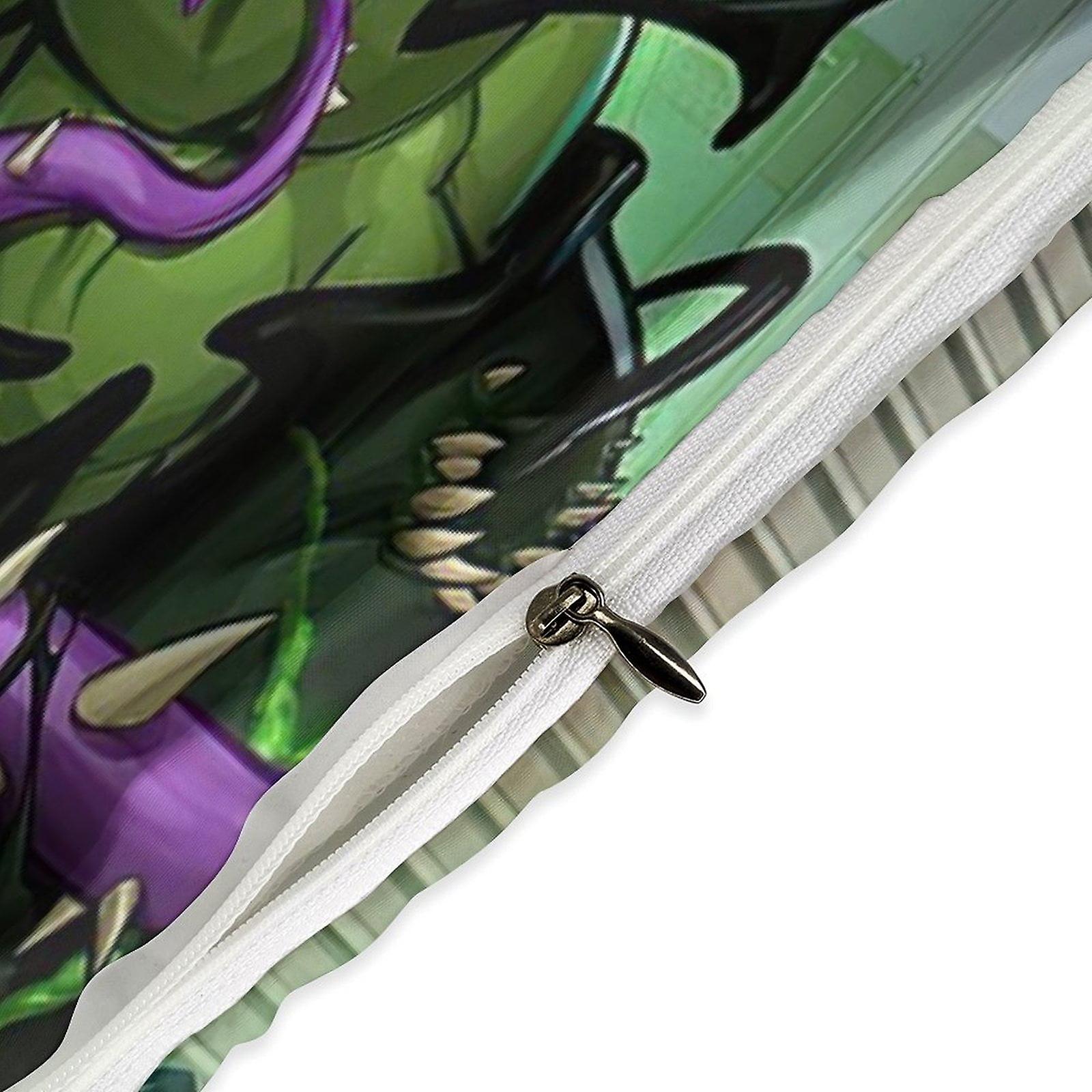 Venom Green Hulk Bedding Sets Cute Bed Cover Anime Cartoon 3D Printed ...