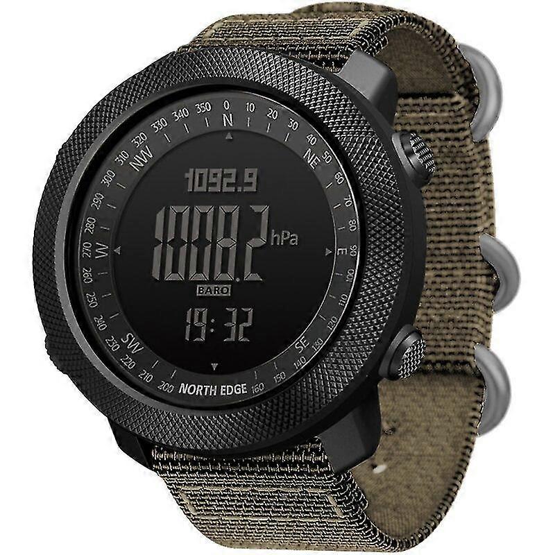 NORTH EDGE Outdoor Smart Watch Waterproof Men' Digital Watch for Sport ...