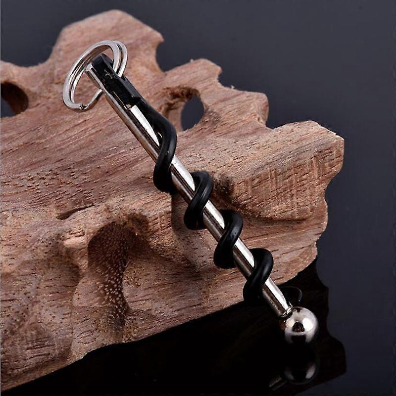 pieces corkscrew key rings, stainless steel wine key Mini small key ...