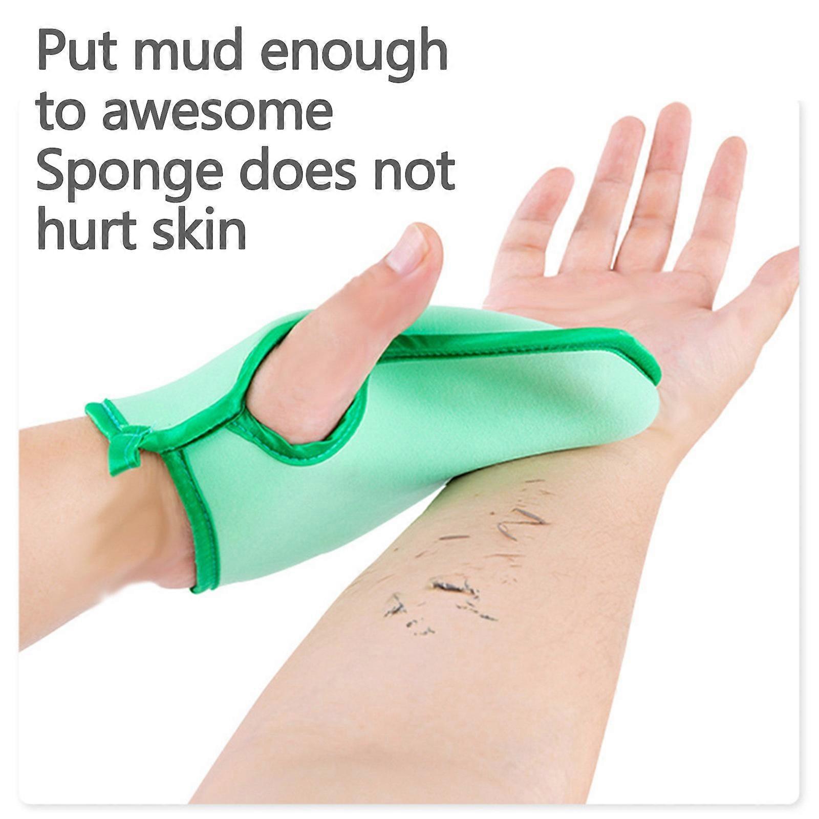 Exfoliating sponge gloves: clean the body, portable and easy to use ...
