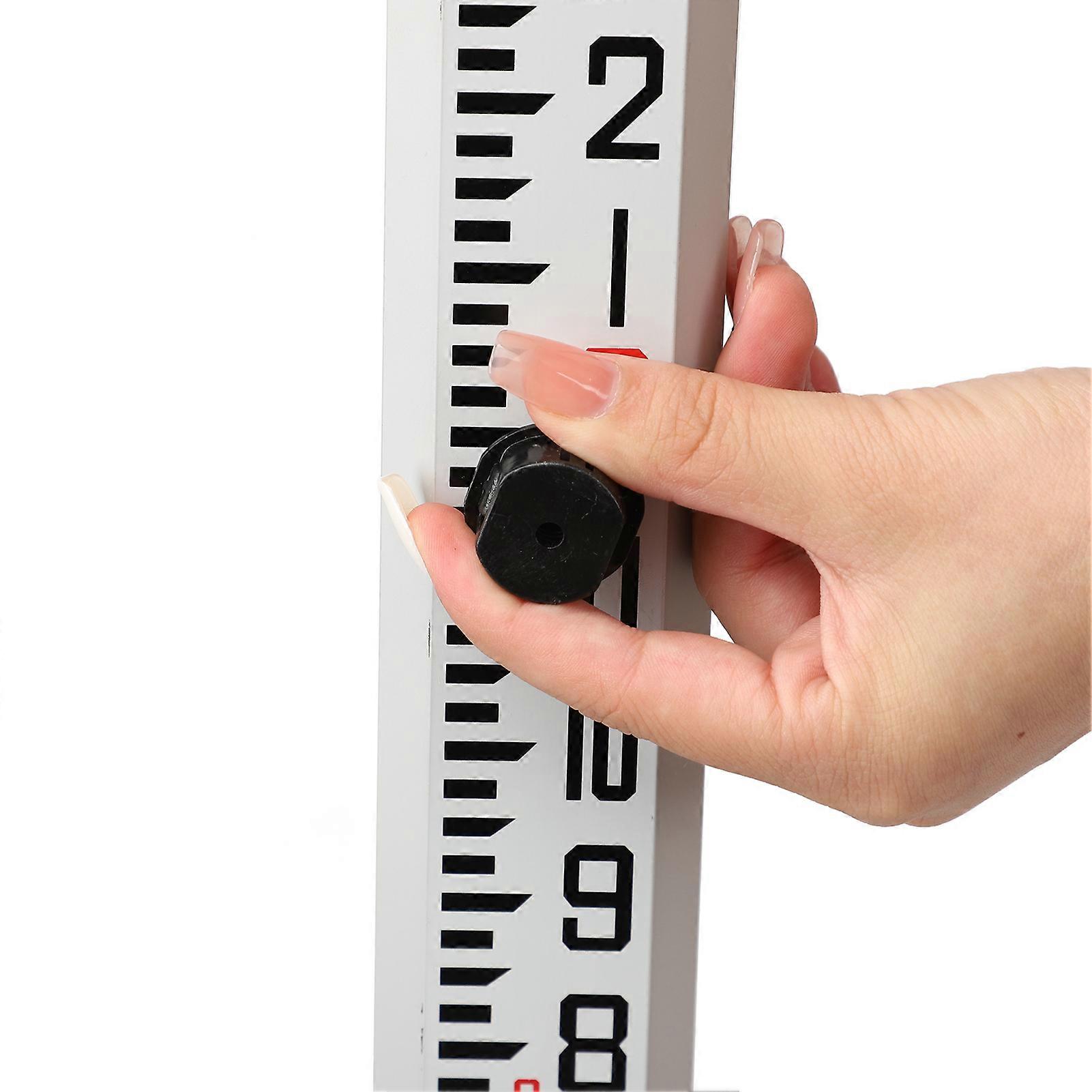 Telescopic Tower Ruler Dual Scales Thick Aluminum Alloy Retractable ...