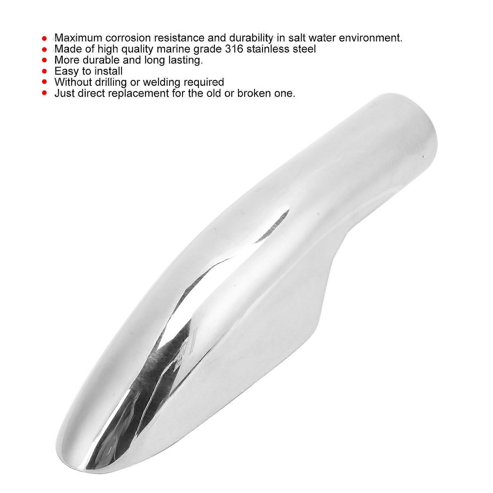 Boat Railing Base Handrail Guardrail Rails Stainless Steel 90 Degree ...