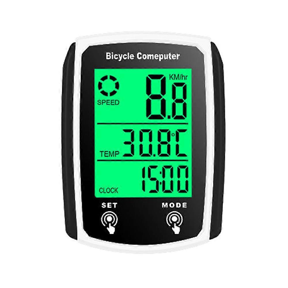 Wired Bike Computer LED Digital Bicycle Speedometer Odometer ...