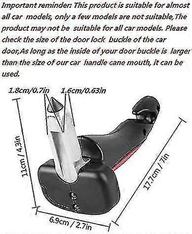 Official Car Cane Grab Bar Mobility Aid With Built In Torch1pcs | Fruugo UK