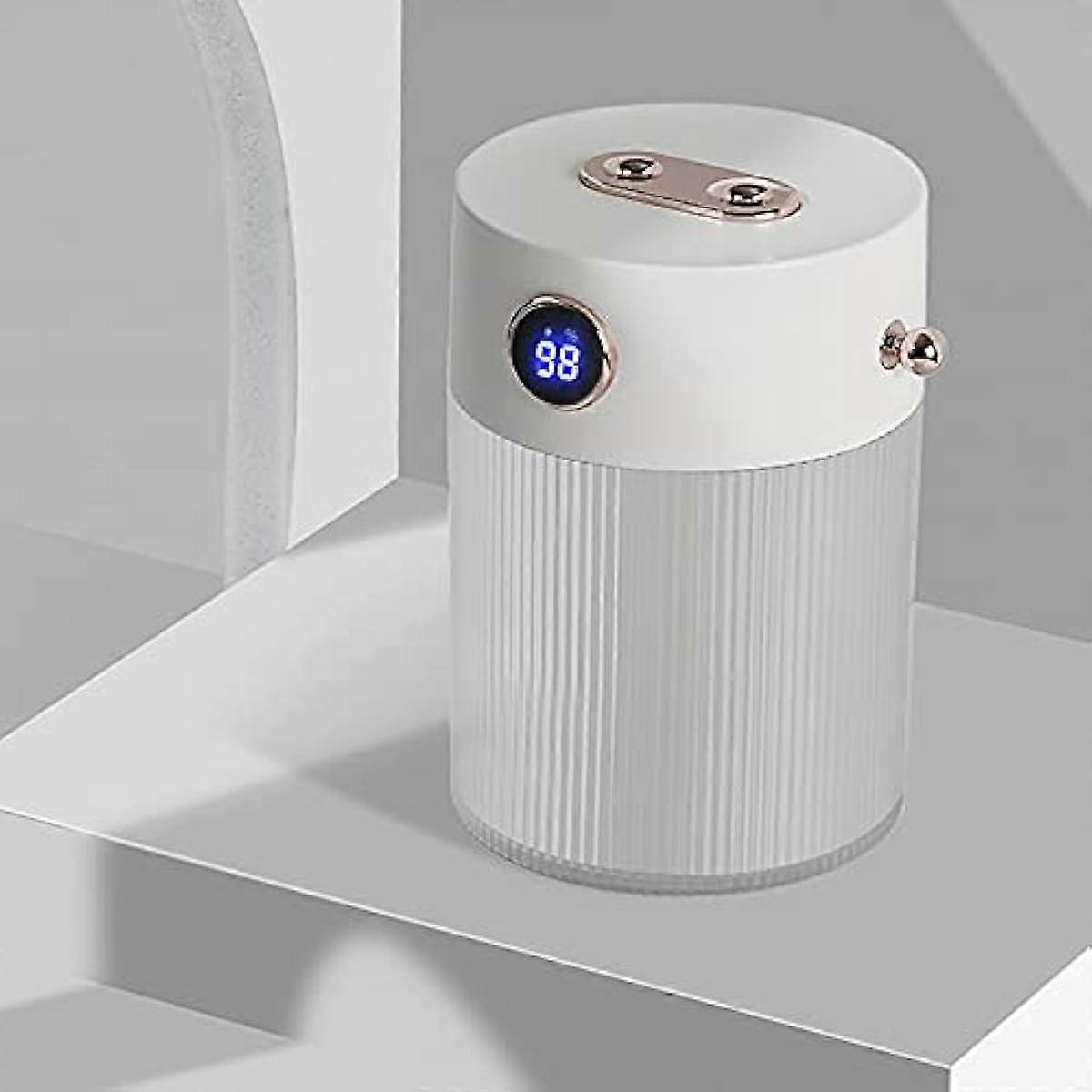 Double Spray Mist Humidifier with Night Light Digital Display 600ml ...